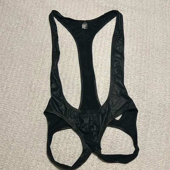 Yufeida | Other | Mens Backless Faux Leather Singlet | Poshmark